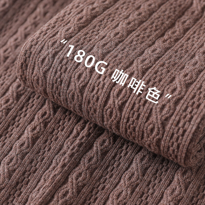 Хлопковые и льняные колготки в японском стиле для женщин, осень и зима, слегка компрессионные, стройнящие ноги, ребристые эластичные леггинсы, плотный однотонный цвет, высокая талия