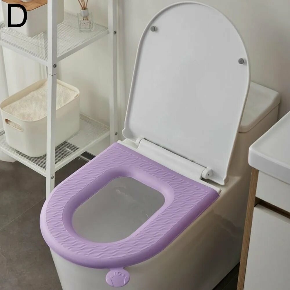 Водонепроницаемое одноразовое сиденье для унитаза.