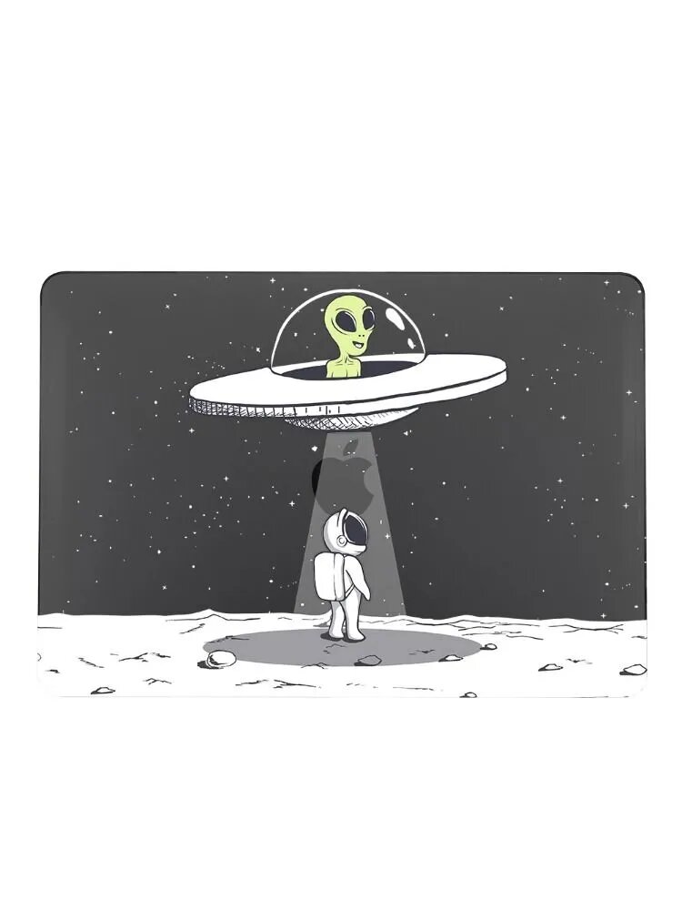 Чехол для Macbook Air 13 M2 M3 M4 / макбук air 13.6' 2022 2024 2025 милый мультфильм космический астронавт