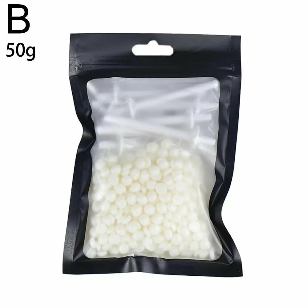 Комплект воска для удаления волос в носу, для удаления волос в носу и ушах. Шпатели для воска депиляция бровей и межбровья.