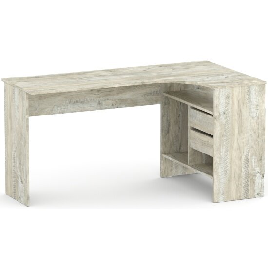 Стол письменный Мебельная Фабрика "сокол" СПм-25П Правый Дуб юкон