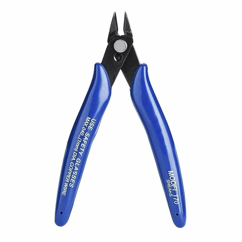 Кусачки боковые PLATO- 170 электромонтажные прецизионные для жил из мягких металлов бокорезы
