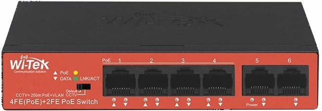 Коммутатор (свитч) Wi-Tek WI-PS205H v2