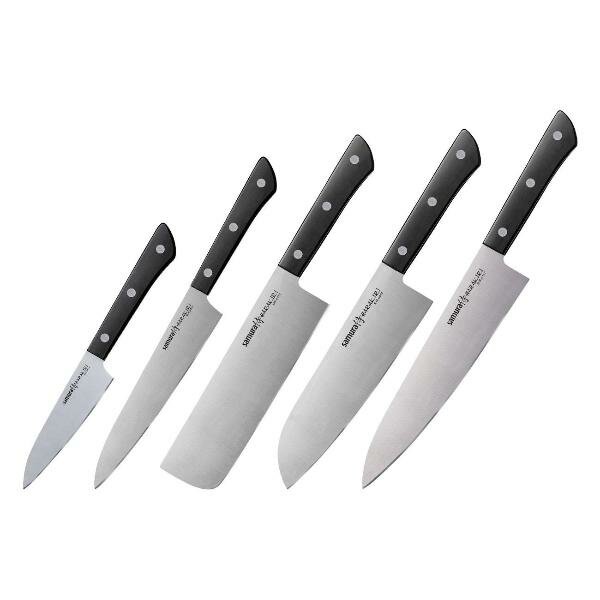 Набор ножей SAMURA Harakiri SHR-0250B/K