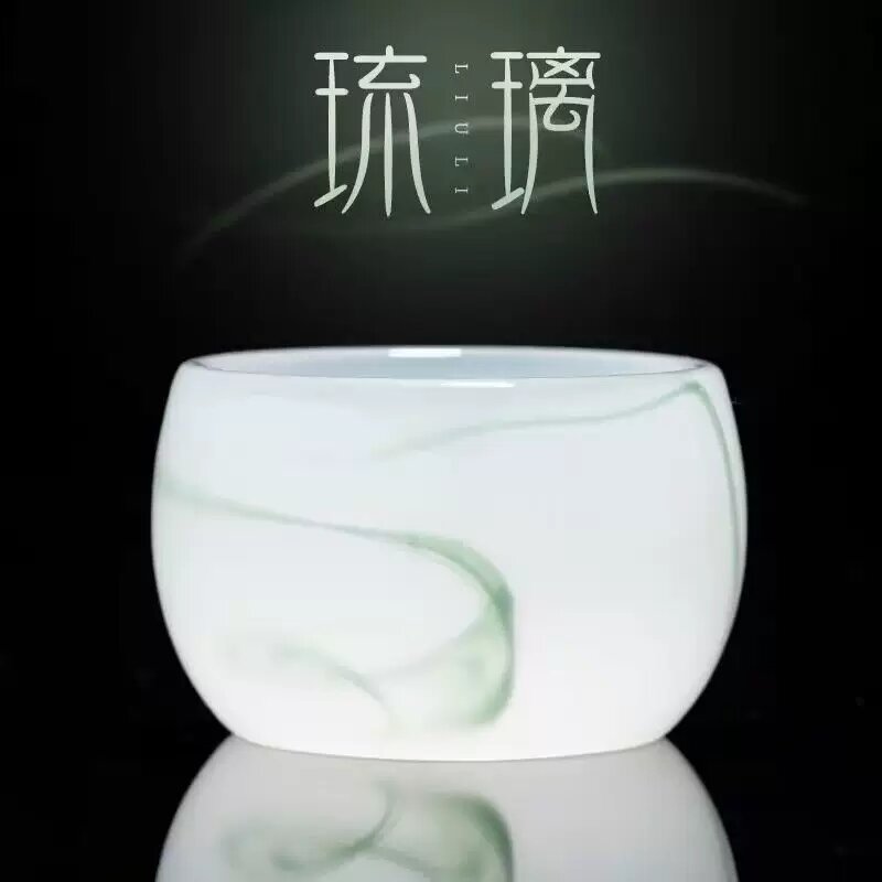 Чайник из глазурованного фарфора, гайвань для кунг-фу, элитный полный чайный набор, чайная чашка из белого нефрита,