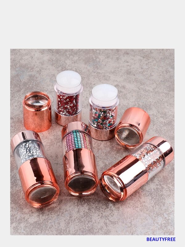 Набор для стемпинга - штамп и 2 скрапера с узорами