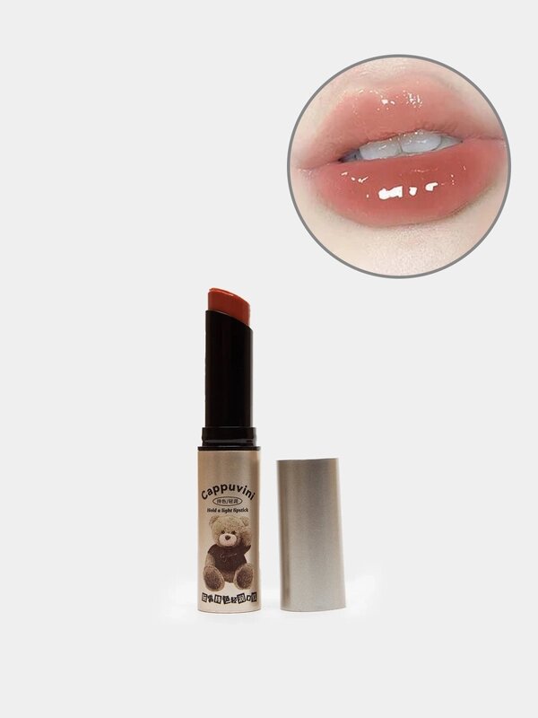 Помада для губ глянцевая, водостойкая