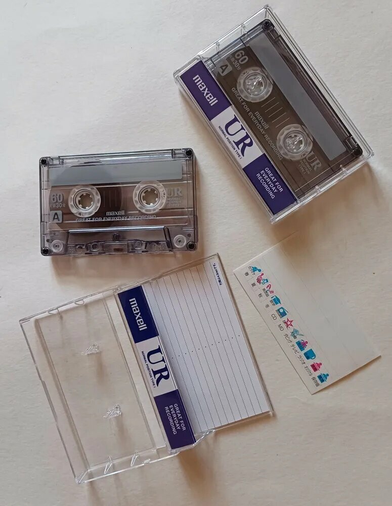 Maxell Аудиокассета, 60 мин