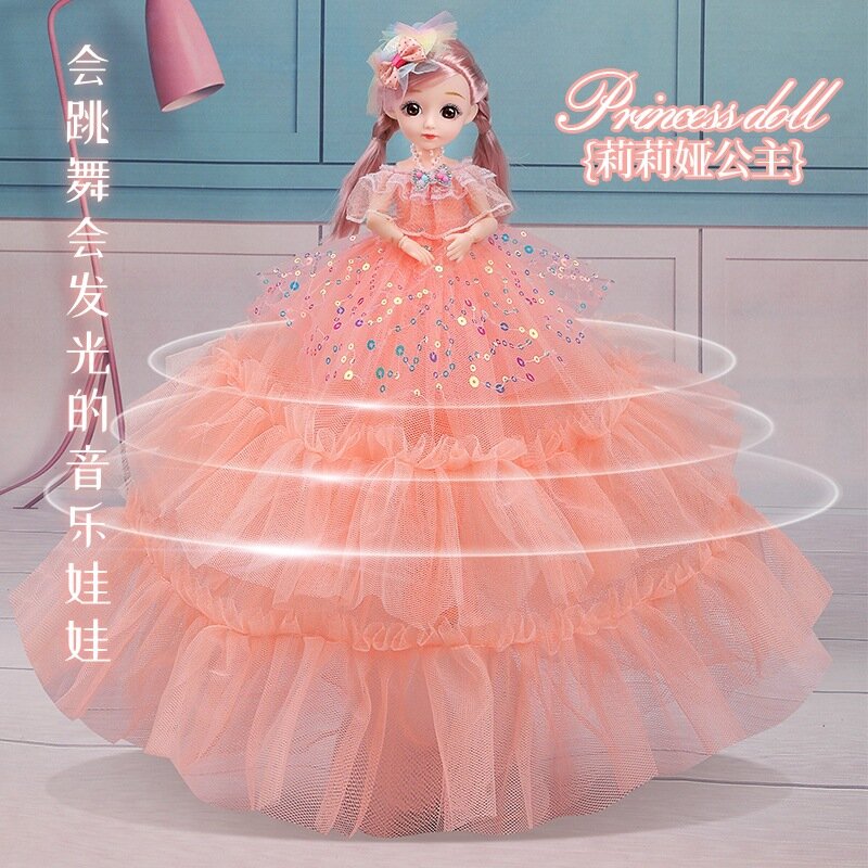 2024 Новый набор кукол Барби, поющих и танцующих, подарочная коробка, принцесса, игрушка для девочек