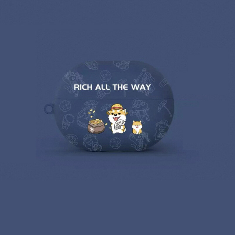 Совместимый беспроводной чехол для наушников Huawei FreeClip, матовый чехол для наушников FreeBuds 6i