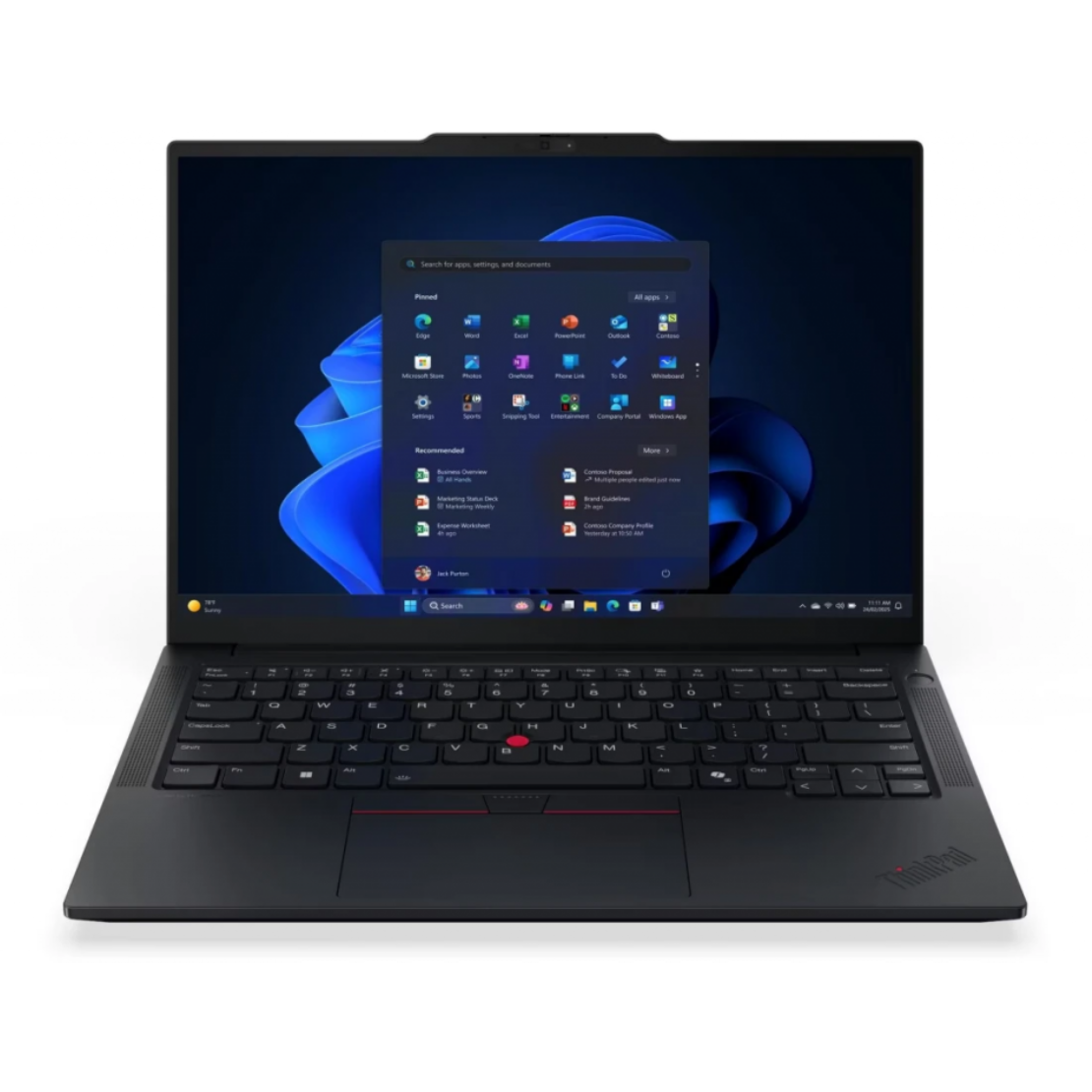 Ноутбук Lenovo ThinkPad E14 G7 (21SXS0N500) 14 WUXGA IPS/Ultra 7 255H/16Gb/512Gb/черный