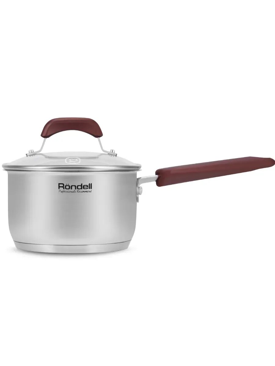 Ковш Rondell Bojole RDS-735 1.7л. d=16см (с крышкой) сталь
