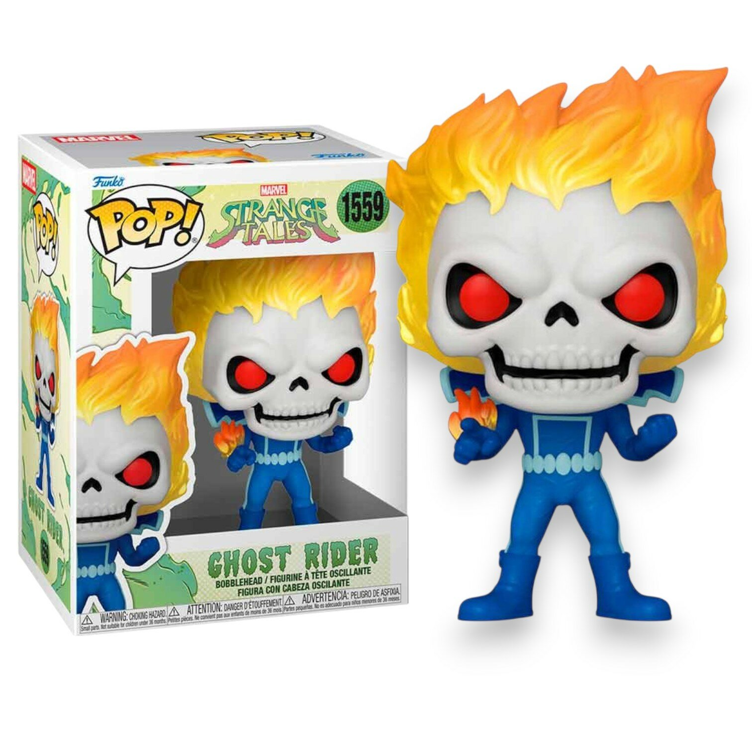 Фигурка Funko Pop! коллекционная Призрачный Гонщик "Strange Tales" 1559 (Фигурка Фанко Поп)