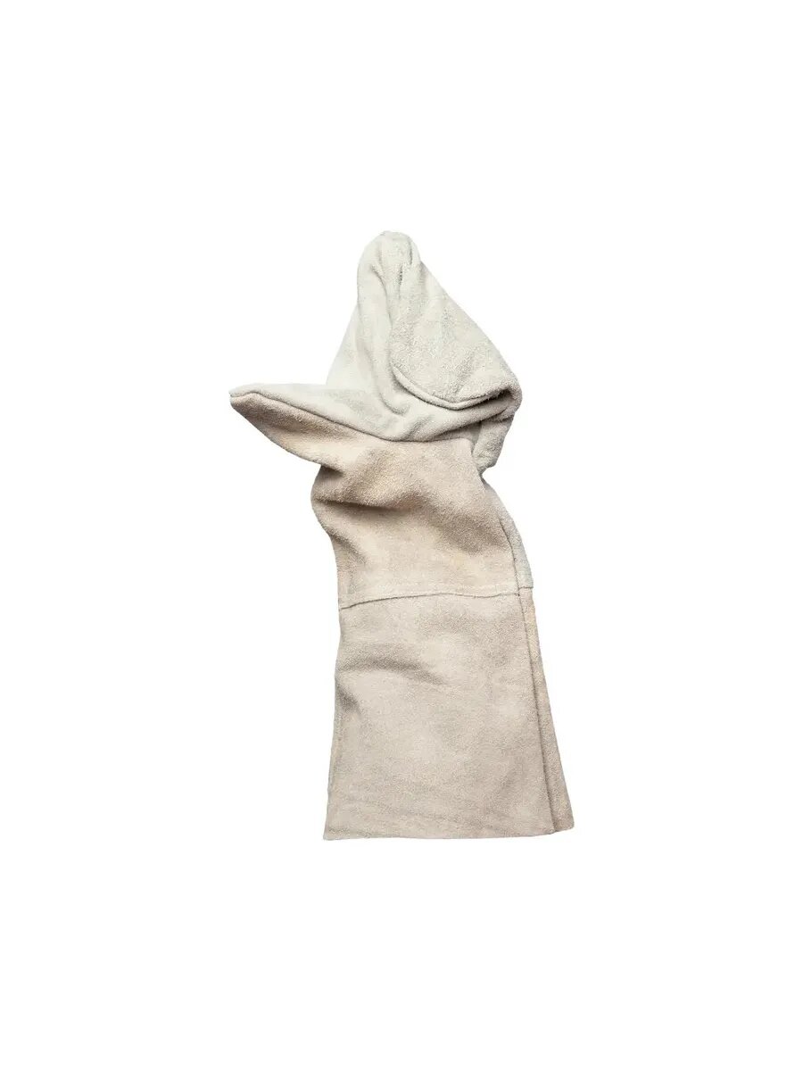 Краги сварочные двупалые из натуральной кожи