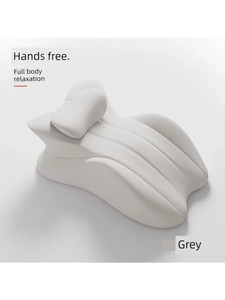 Подушка для сна-4 сезона Светло-серый (с подушкой)