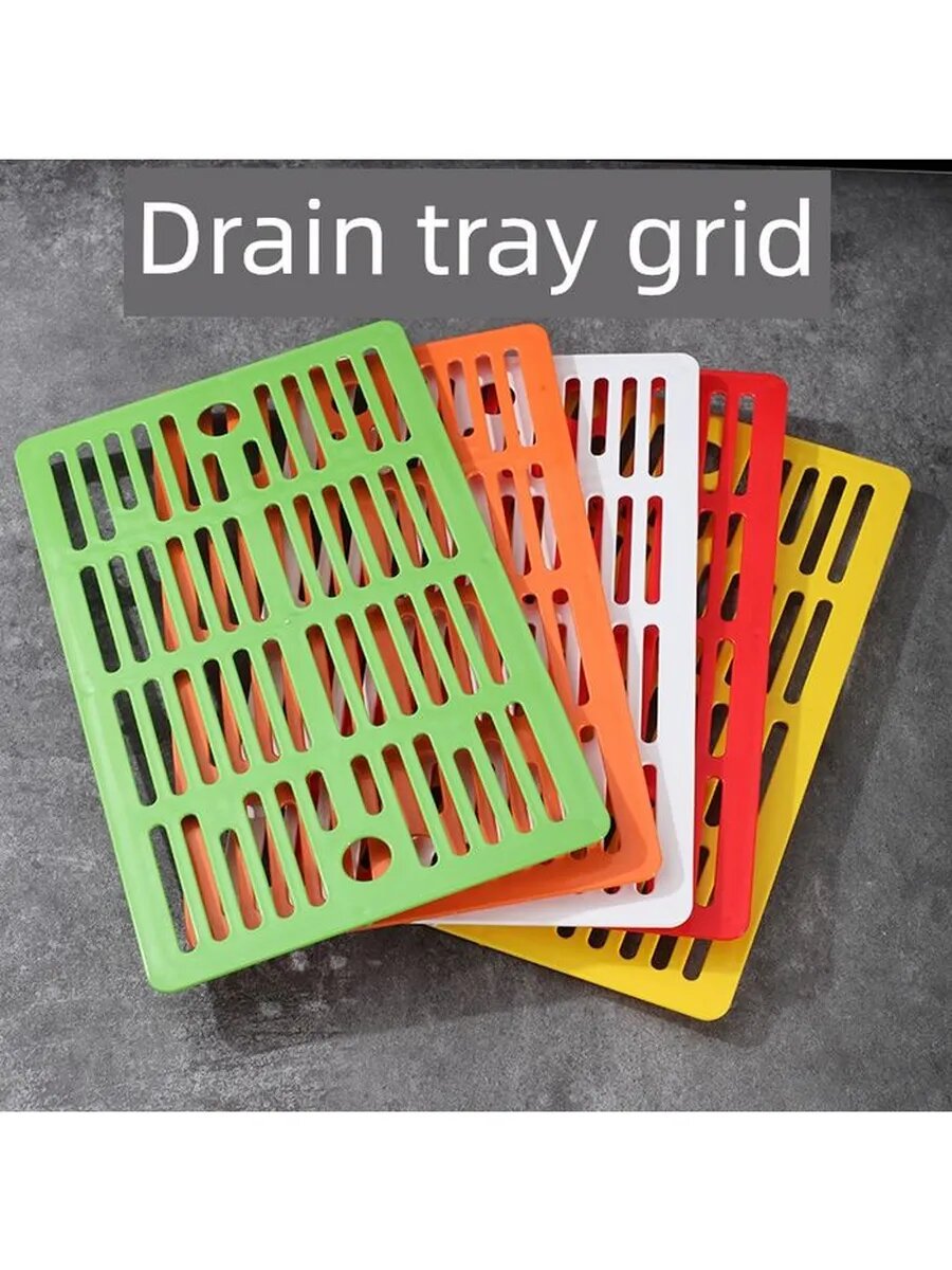 Пластиковый поддон для гриля, оранжевый, 14 дюймов