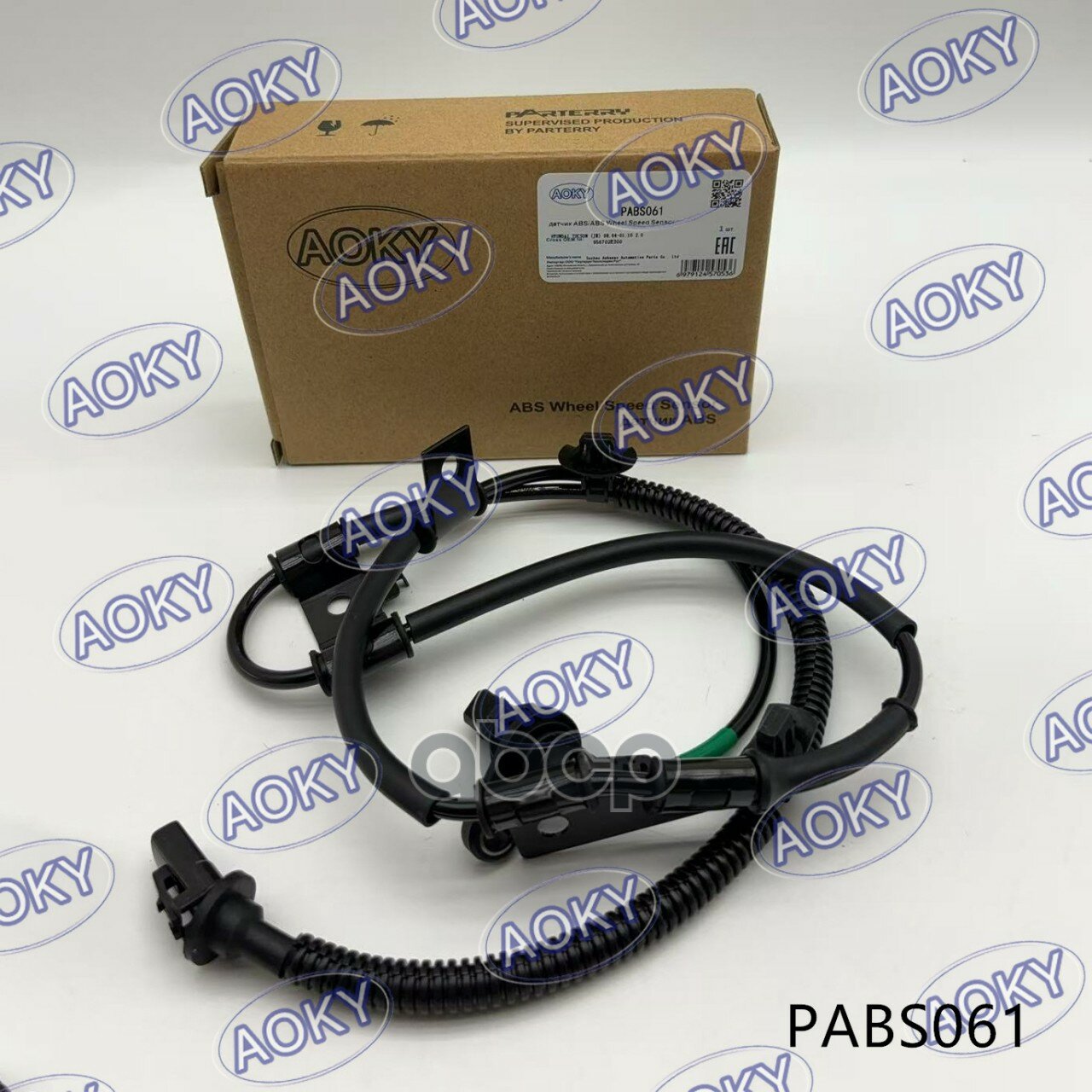 Датчик ABS передний HYUNDAI TUCSON (JM) 08.04-01.10 2.0 PABS061 AOKY/956702E300 956702E300 AOKY арт. PABS061