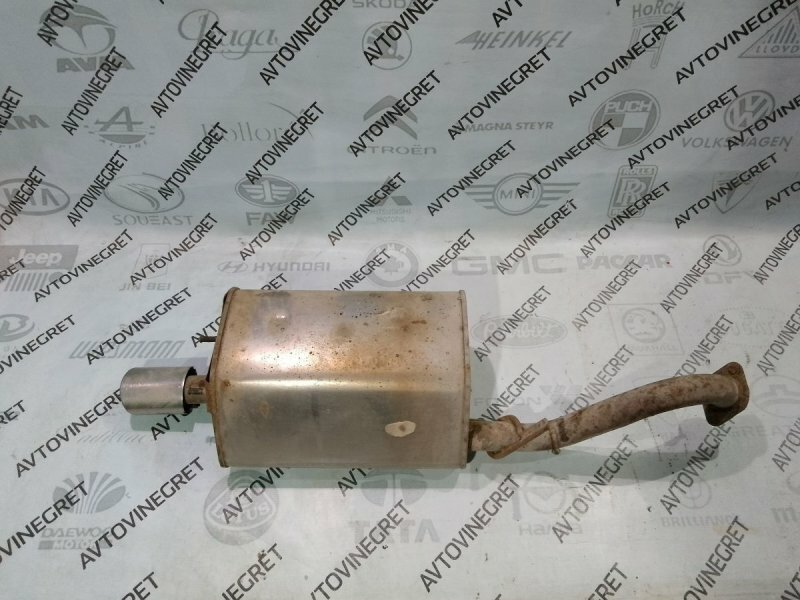 Глушитель задняя банка Chevrolet Rezzo Б/У с пробегом