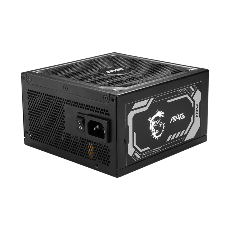 Блок питания Блок питания ПК/ Power Supply MSI MAG A1250GL PCIE5, 1250W 80+ Gold (ATX, 3.1, PCIe 5.1, Full modular, 1x24(20+4)pin, 2xCPU 8(4+4)pin, 4xPCIe*2 8(6+2)pin, 1x12V-2x6, 15xSATA3, 4xMOLEX4pin, Active, 135x135mm, 150x150x86mm, APFC, black)