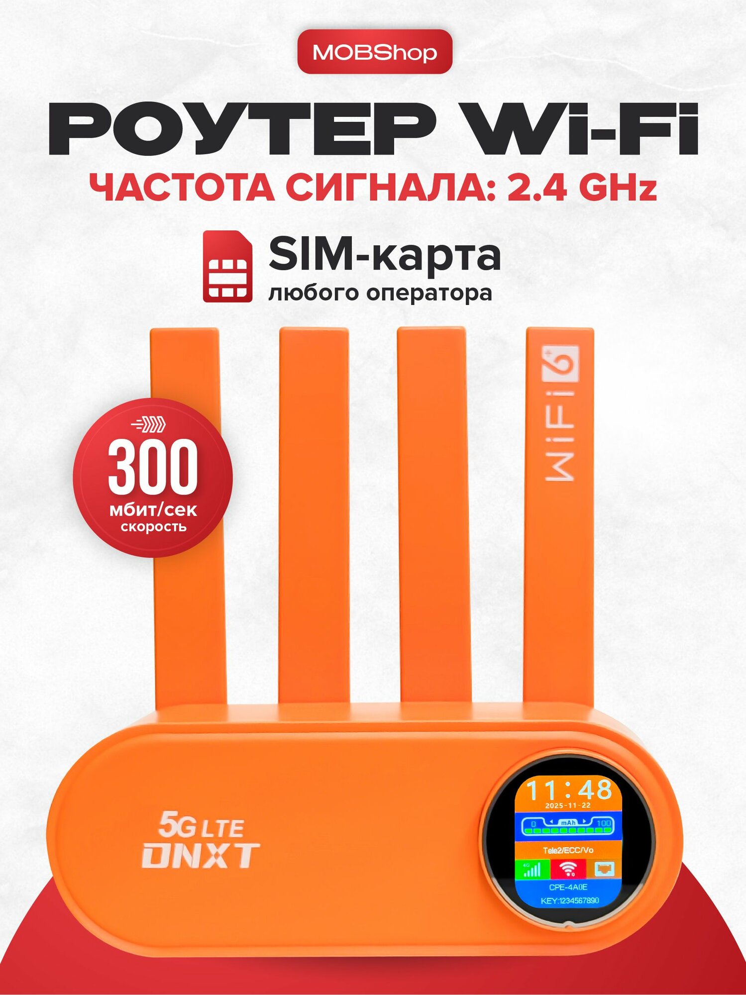 Wi-Fi роутер для дома с симкартой