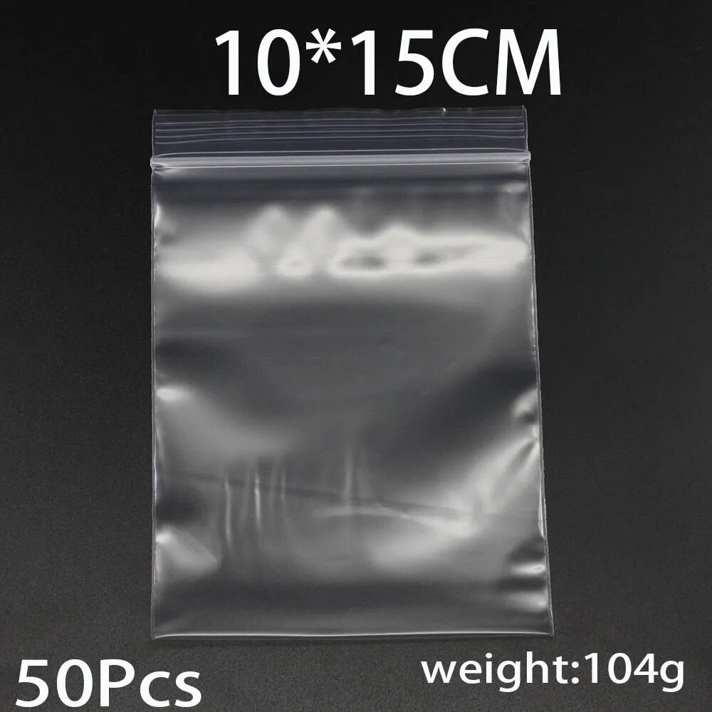 Пакеты фасовочные с замком зип лок 10х15см , сумка для украшений,50 штук
