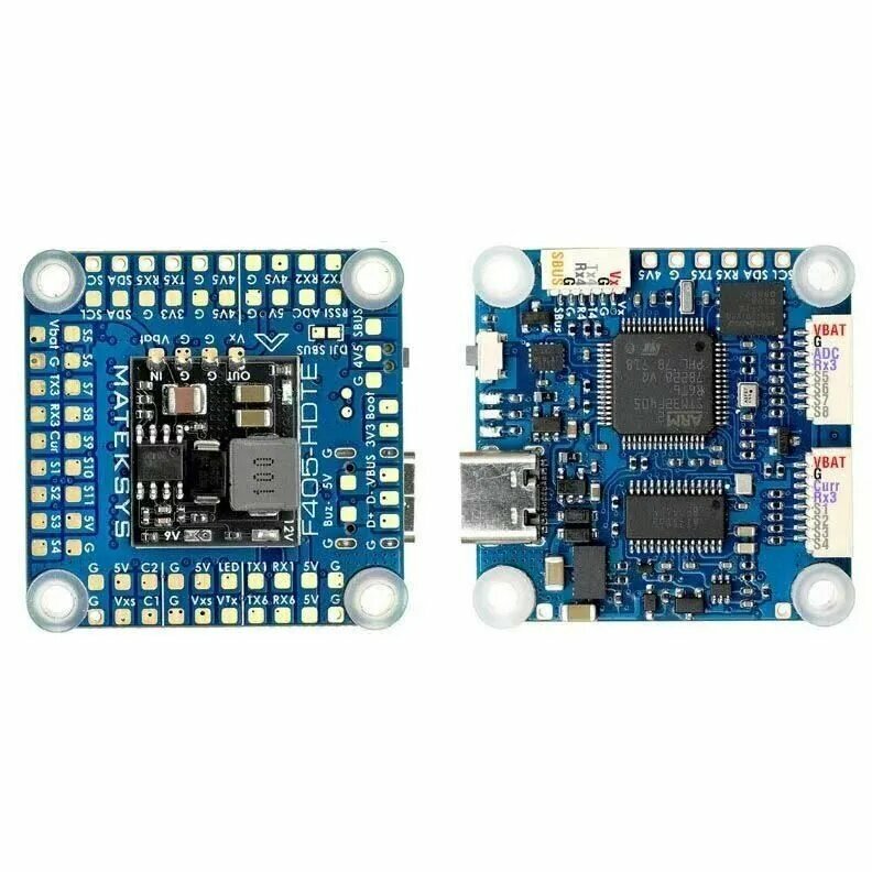 F405-HDTE Система управления полётом ArduPilot BF Barometer Чёрный ящик OSD