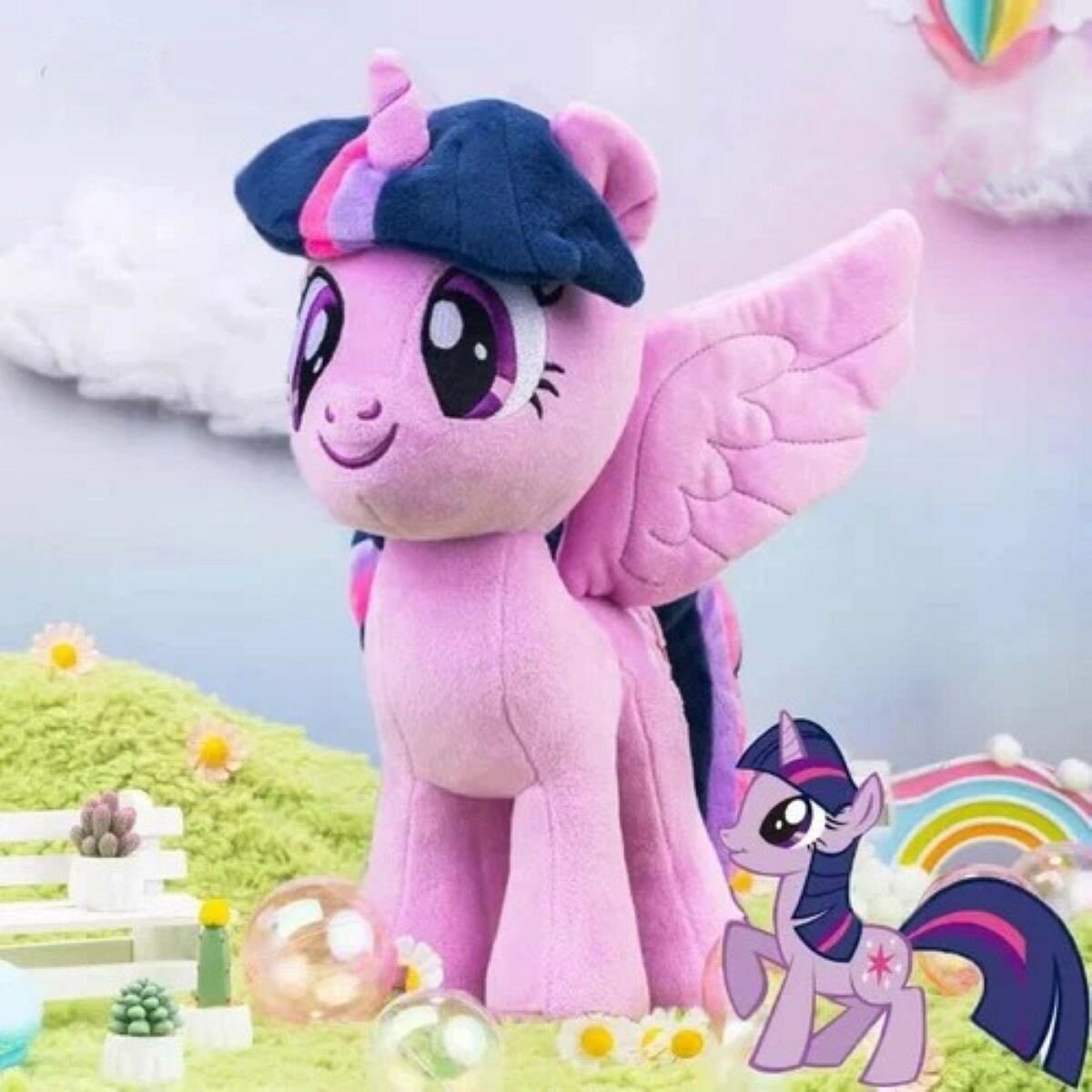 Мягкая игрушка Пони мягкая игрушка My Little Pony Искорка высота 40 см