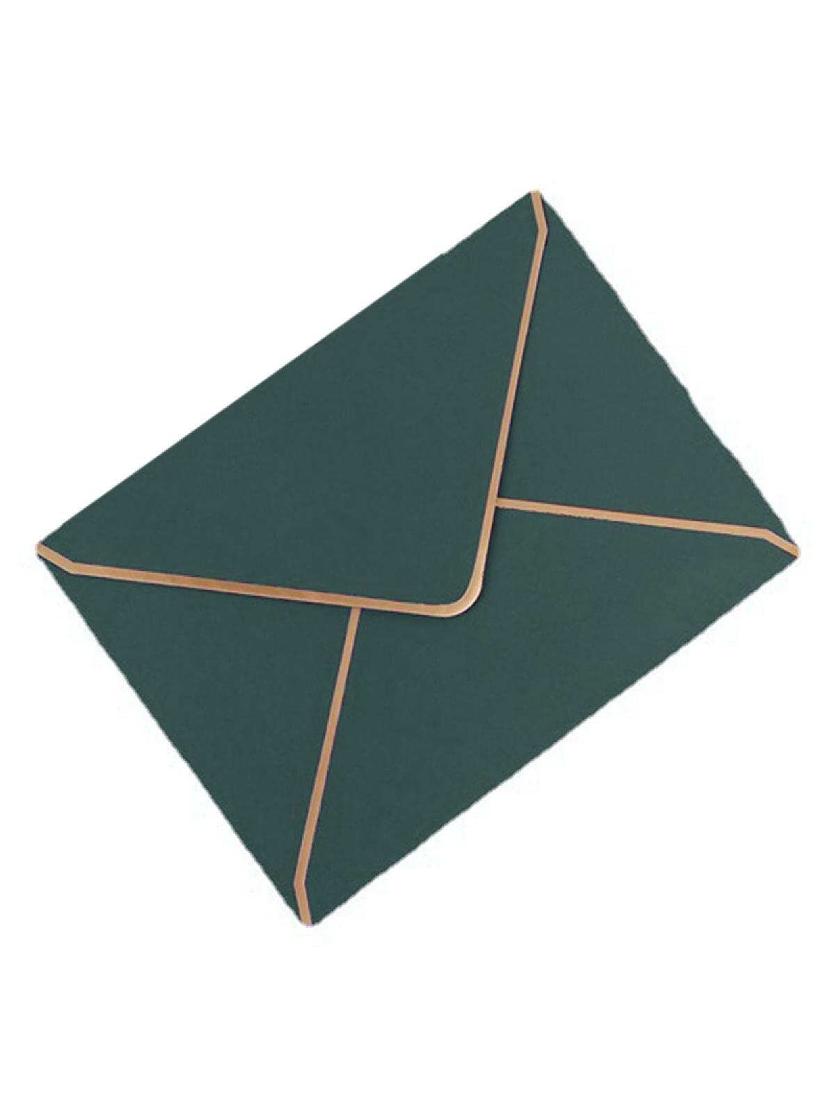 Конверты размером 7 x 5 дюймов, ретро-однотонные денежные конверты для составления бюджета