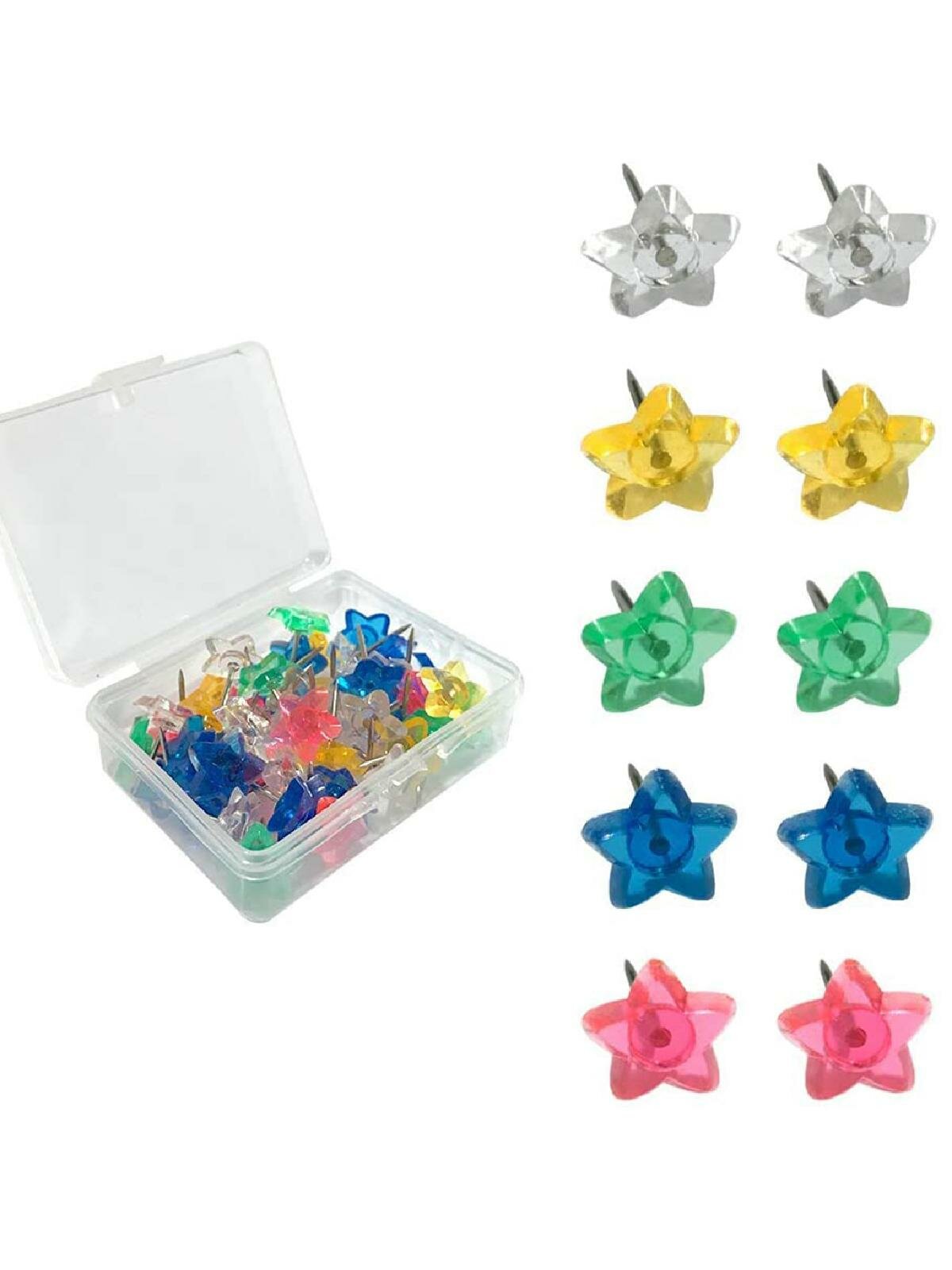 50 шт Декоративная кнопка Многоцелевая для отображения карт, документов и фотографий