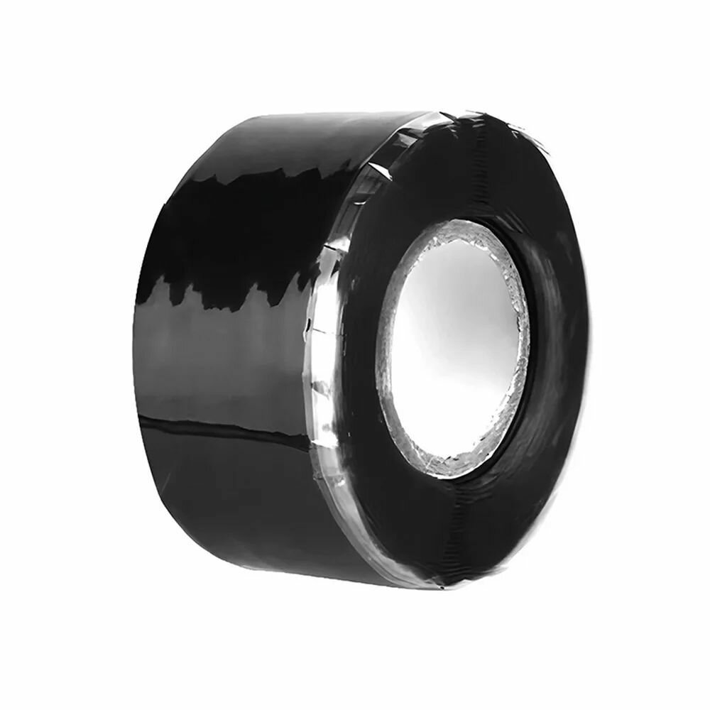 1 рулон самослипающейся силиконовой ленты 1.5 м/3 м, водонепроницаемая изоляционная лента для герметизации и ремонта сантехники и электропроводки