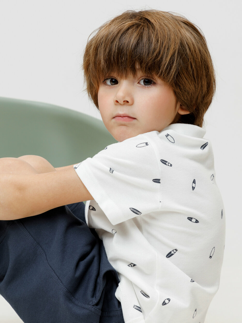 Поло КР 302416-1/молочный Н236 к682