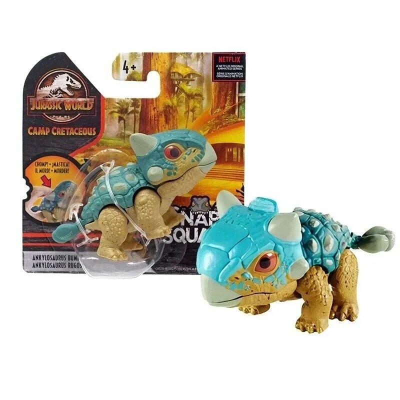 Предметы коллекционирования Mattel Jurassic World Dinosaur SnapSquad для демонстрации, игры и прикрепления к рюкзакам, ланч-пакетам и многому другому