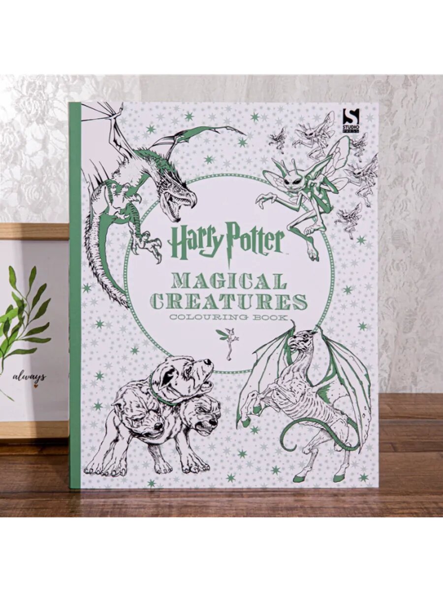 Гарри Поттер раскраска 2-е изд, толстая спираль