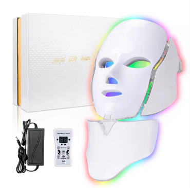 Светодиодная маска для лица, LED маска для омоложения лица m1090