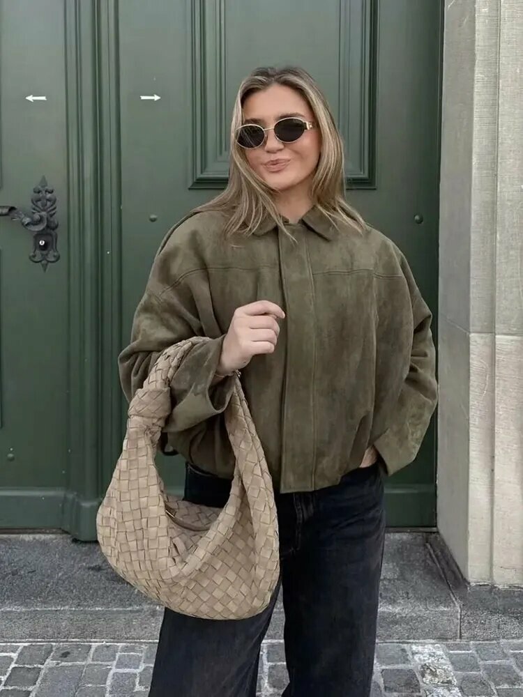 Куртка Pull&Bear куртка оверсайз женская демисезонная у2к; куртка зимняя женская оверсайз;