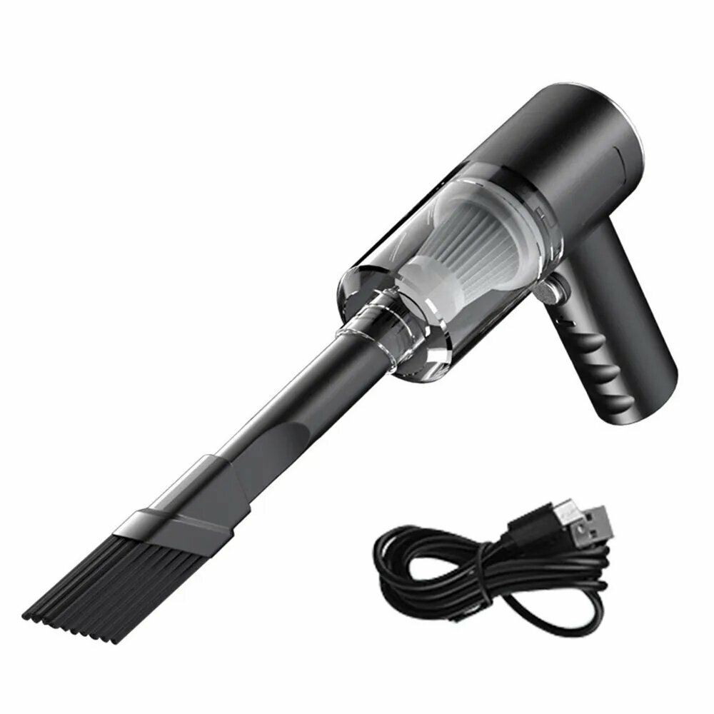 Беспроводной пылесос 120W с Type-C портативный для авто и дома