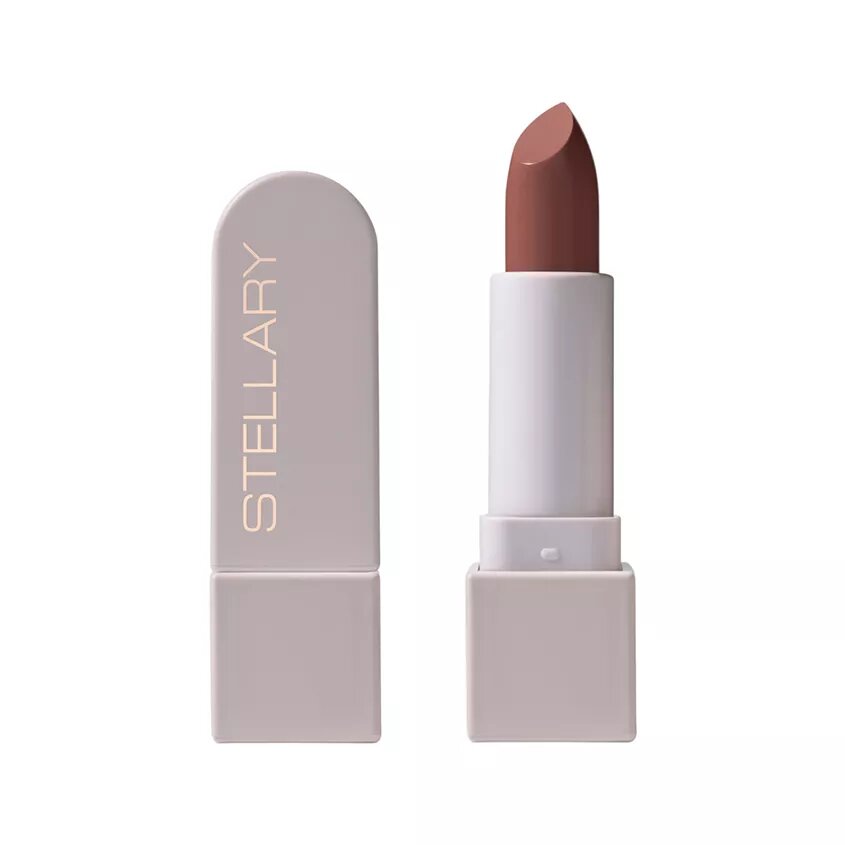 Помада для губ STELLARY RICH NUDE устойчивая тон 05 Sexy beige