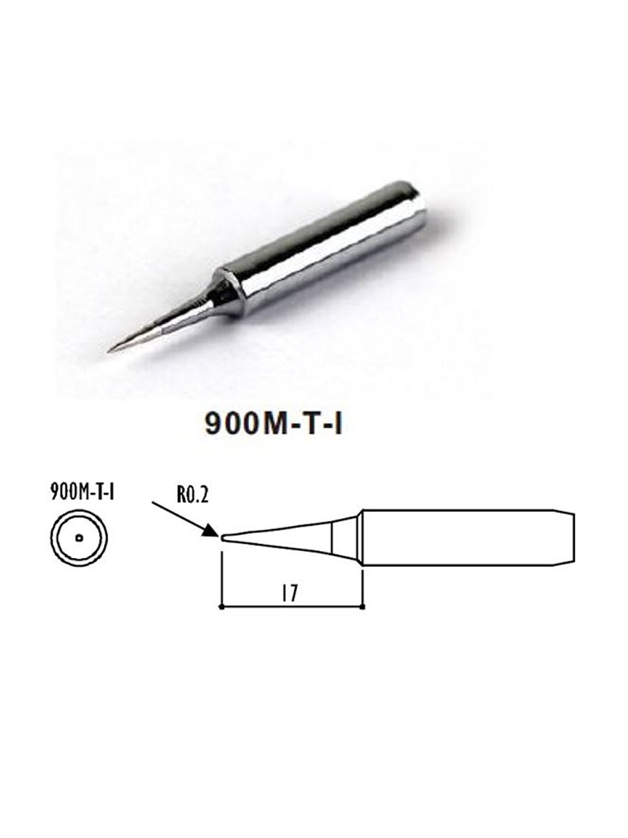 Жало для паяльника 900M-T-I Yihua long-life конус 0.4мм