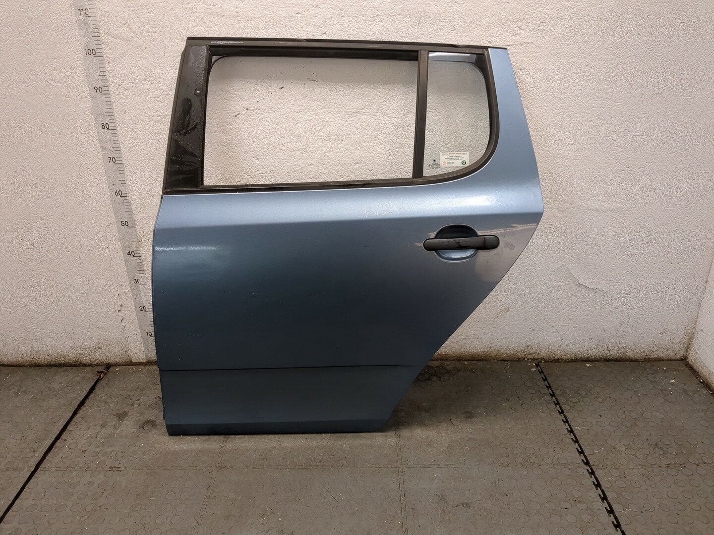 Дверь боковая (легковая) левая задняя Skoda Fabia Б/У
