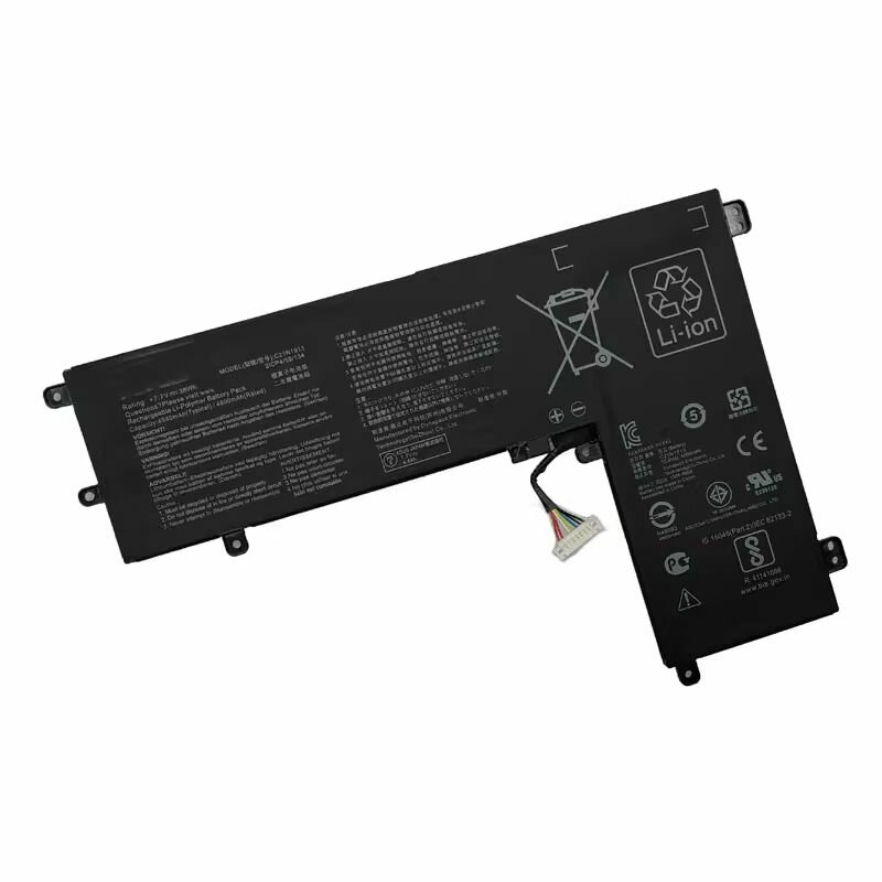 Аккумулятор для ноутбука ASUS 4800 мАч, (C21N1913)
