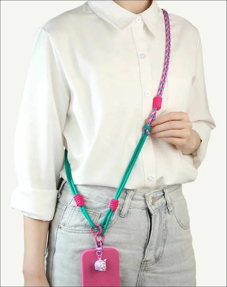 Шнурок для телефона кросс-боди через плечо универсальный