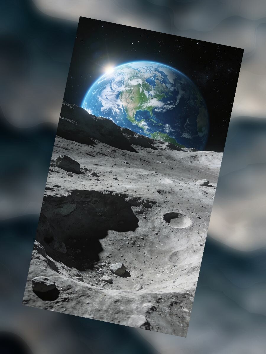 Постер "Земля", 29.7х42см, А3, глянцевый