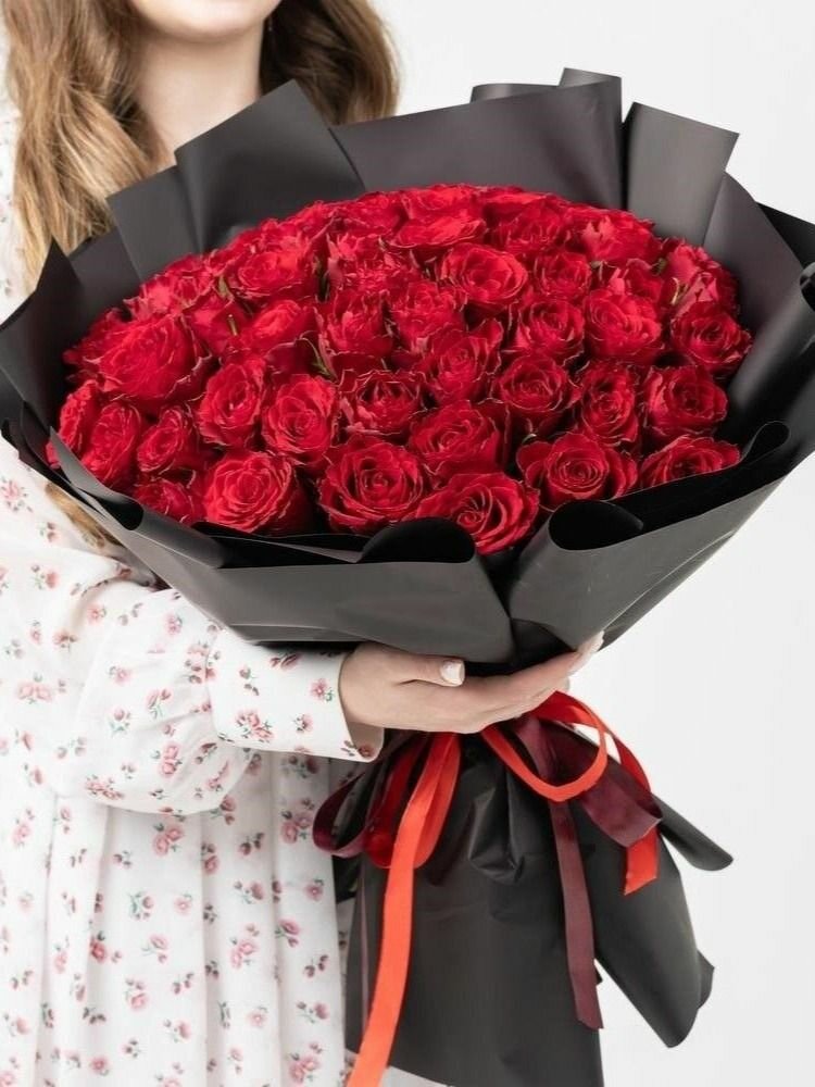 51 красная роза