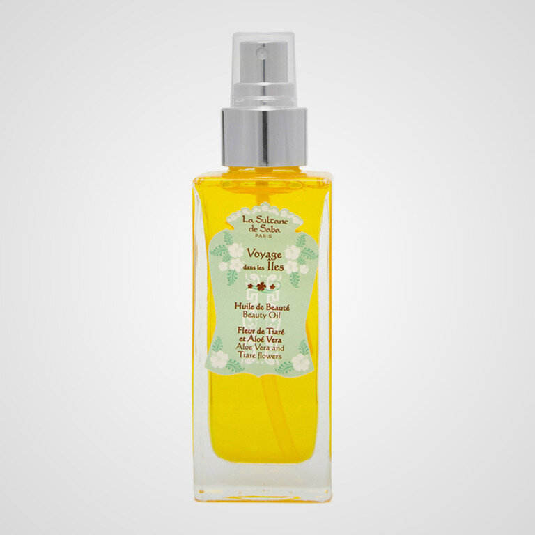 Масло для тела Тиаре/Алоэ вера 200 мл LA sultane de saba Beauty Oil Aloe Vera Tiare flowers Масло 200 мл