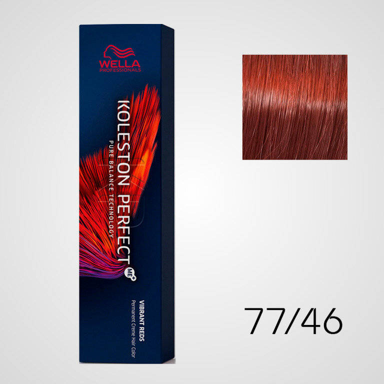 77/46 Стойкая крем краска Koleston 60мл WELLA Koleston perfect 77/46 Краска 60 мл