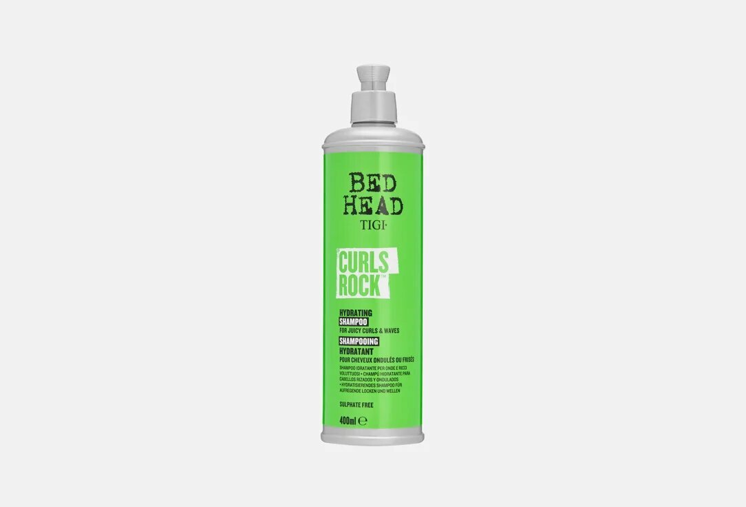 TIGI Bed Head Curls rock шампунь для вьющихся волос 400мл