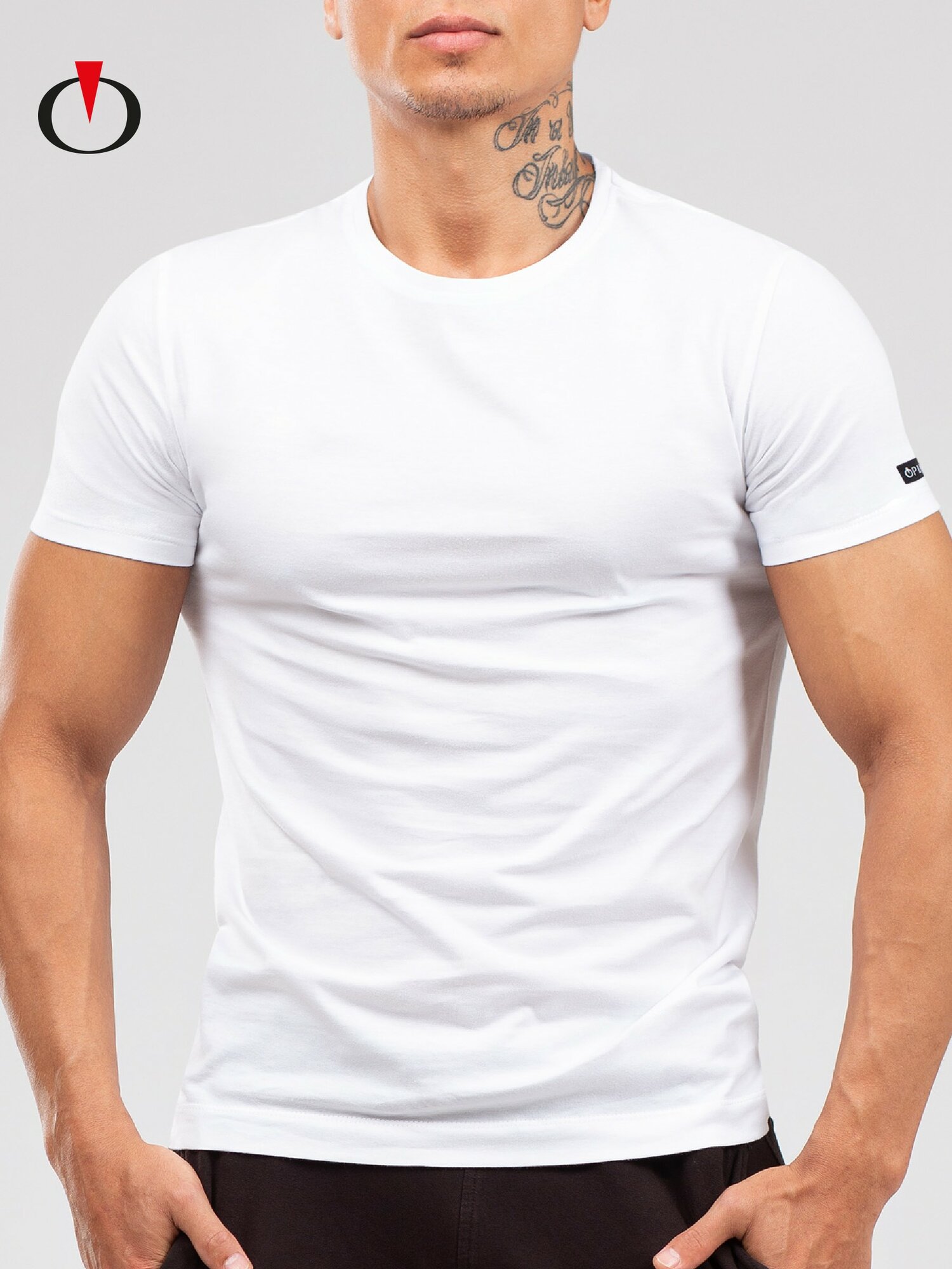 Футболка хлопок белая
