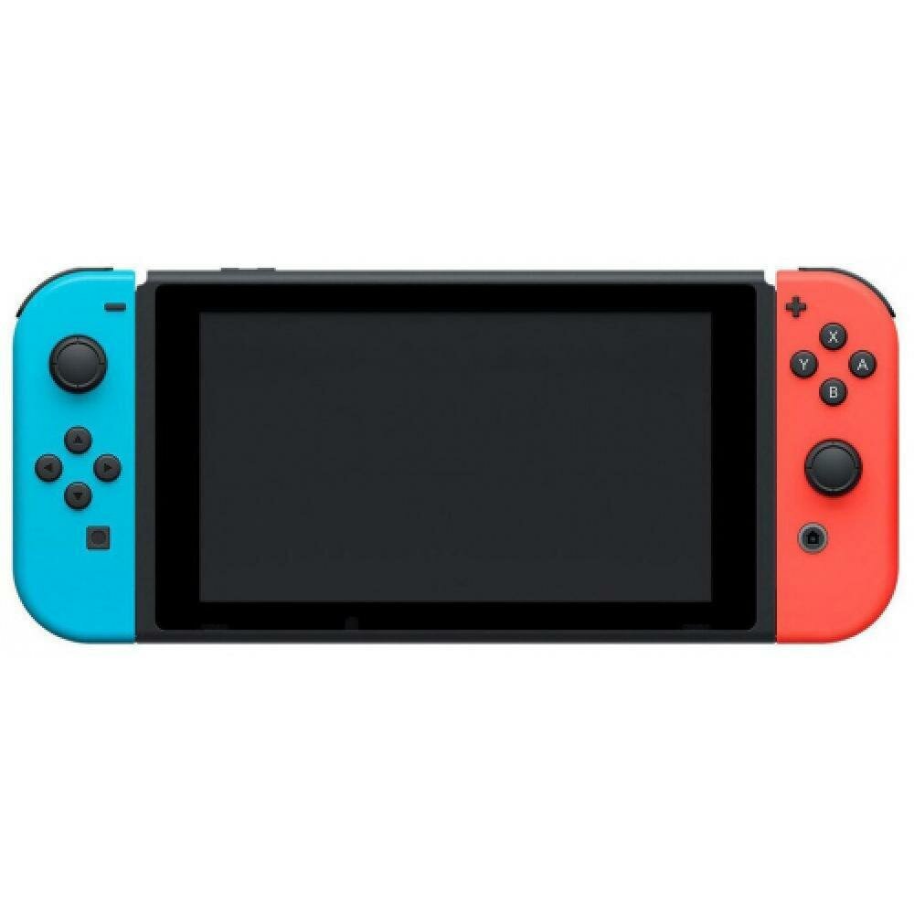 Игровая приставка Nintendo Switch 32Gb Rev.2 (Extended Battery Ver), Неоновый синий/неоновый красный