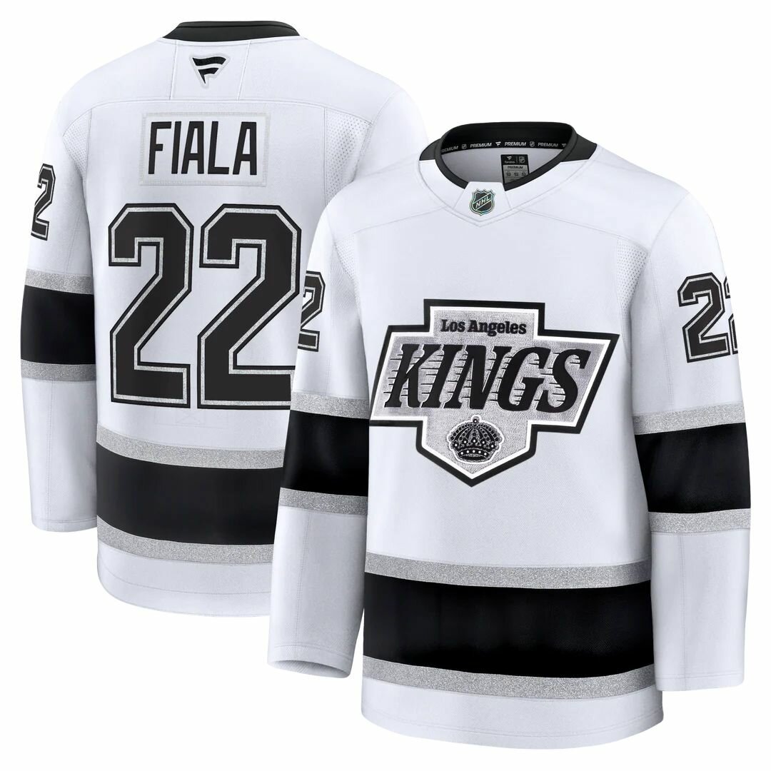 NHL джерси хоккейная Лос-Анджелес Кингз Los Angeles Kings Hockey Jersey 22 Kevin Fiala