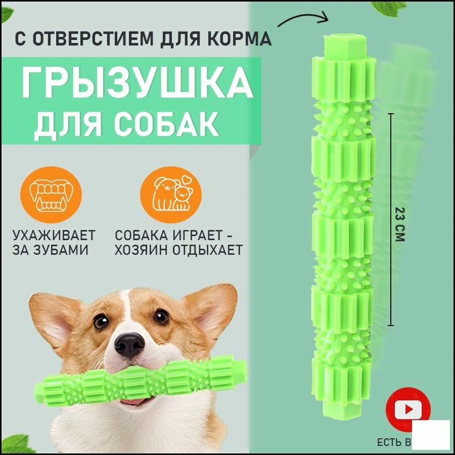 Игрушка грызунок для собак, грызак для зубов собаки, жевательная игрушка